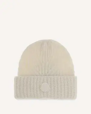 Moncler Alpaca-blend Cable-knit Beanie