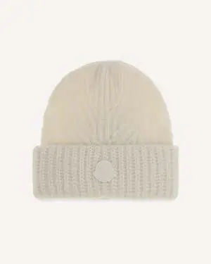 Moncler Alpaca-blend Cable-knit Beanie