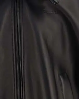 Balenciaga High-neck Leather Jacket Ale