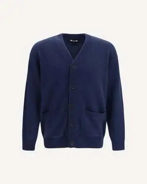 Prada V-neck Re-cashmere Cardigan
