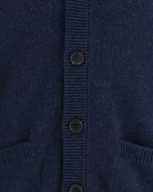 Prada V-neck Re-cashmere Cardigan