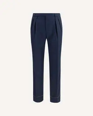 Brioni Elba Pants In Silk, Cashmere And Linen