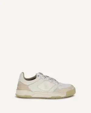 CHRISTIAN LOUBOUTIN Bsktball 1 Retro Sneakers - Cream