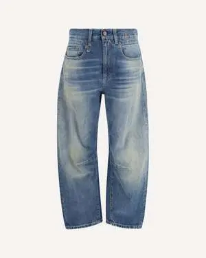 R13 Boyfriend Jeans - Light Blue