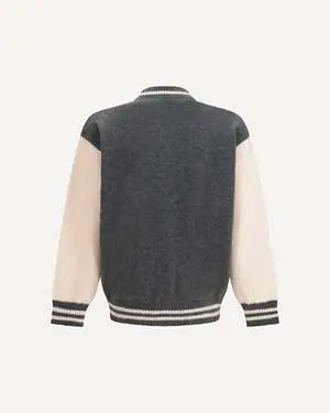LANEUS Cashmere And Silk Bomber