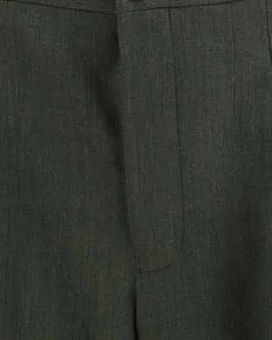 LANEUS Wide-leg Wool Pants