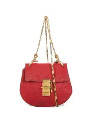 Chloé Mini Drew Leather Shoulder Bag