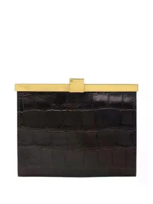 ANINE BING Anine Wallet Embossed Dark - Brown