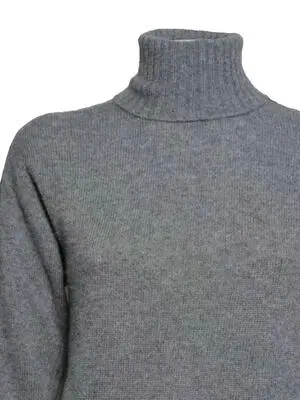 SOLOTRE Roll-neck Ribbed-trim Sweater