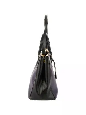 Prada Double Zip Galleria Two-way Handbag - Purple