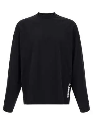 JIL SANDER Logo T-shirt - Black