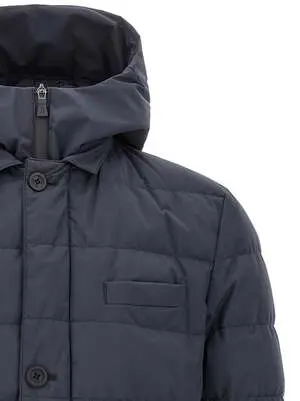Herno Piumino Medio' Down Jacket - Blue