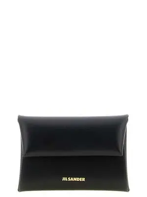 JIL SANDER Folded' Purse - Black