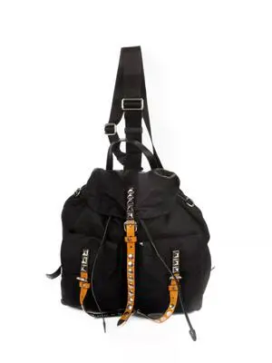 Prada Studded Double-pocket Backpack