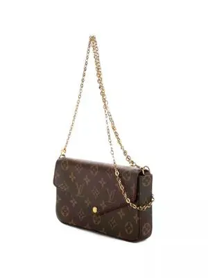 LOUIS VUITTON Pochette Felicie Monogram Shoulder Bag