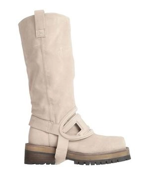 DIESEL® Ankle Boots Size Leather - Beige