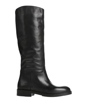 FABRIZIO CHINI Boot Size Leather - Black