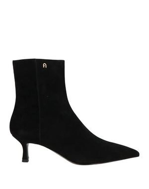 Furla Ankle Boots Size Goat Skin - Black