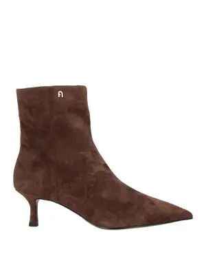 Furla Ankle Boots Size Goat Skin - Brown