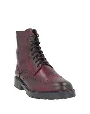 ANDREA VENTURA FIRENZE Ankle Boots Size Leather - Red