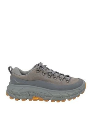 HOKA® Sneakers Light Size Leather, Synthetic Material - Grey