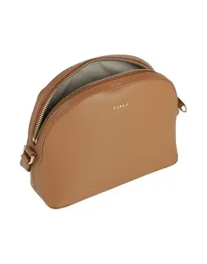 Furla Cross-body Bag Light Brown Calfskin - Beige