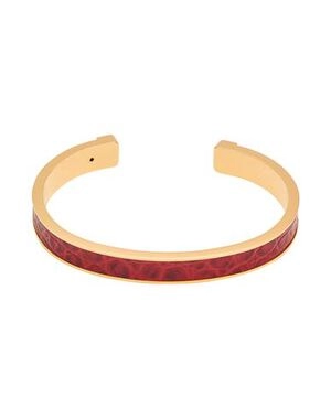Dsquared2 Bracelet Brass, Calfskin - Red