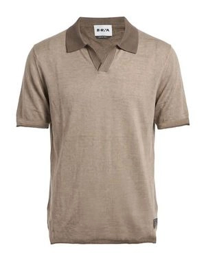 BERNA Polo Shirt Size Cotton - Beige