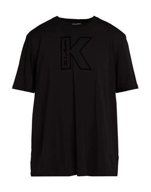 Karl Lagerfeld T-shirt Size Organic Cotton - Black