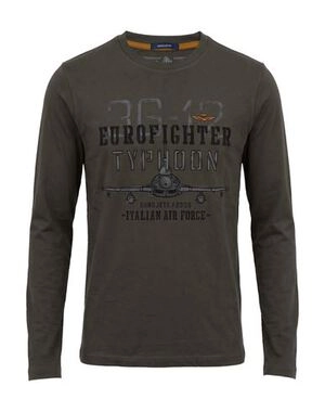 AERONAUTICA MILITARE T-shirt Military Size Cotton - Green