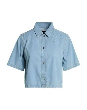 Karl Lagerfeld Denim Shirt Size Cotton