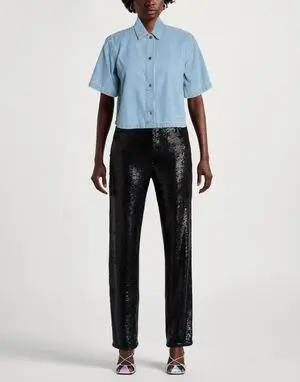 Karl Lagerfeld Denim Shirt Size Cotton