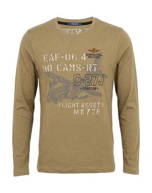 AERONAUTICA MILITARE T-shirt Military Size Cotton - Green