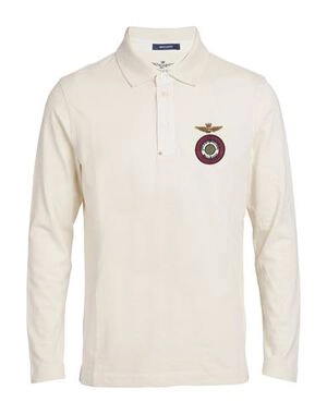AERONAUTICA MILITARE Polo Shirt Size Cotton - White