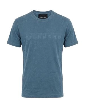 John Richmond T-shirt Chocolate Size Cotton - Blue