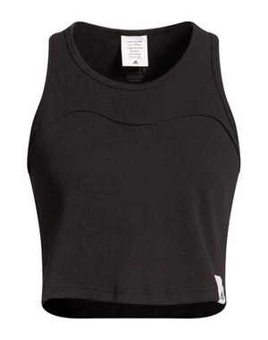 Adidas Tank Top Size Organic Cotton, Elastane - Black