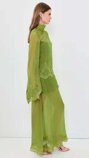 YELLOW THE LABEL Liz Organza Dress
