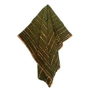 Pink Haley Beach Cover Up Sarong In Seaweed - Green