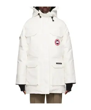 Canada Goose Expedition Logo Patch Hooded Parka