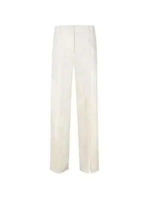 SEMICOUTURE Guiditta Pressed-crease Trousers - Neutrals