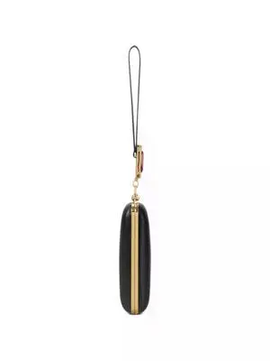 Givenchy Evening Clutch In Nappa Leather With Crystal Jewel