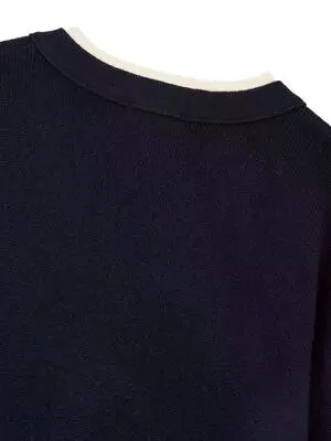 STUDIO TOMBOY Layered-style Cardigan - Blue