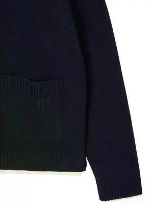 STUDIO TOMBOY Layered-style Cardigan - Blue