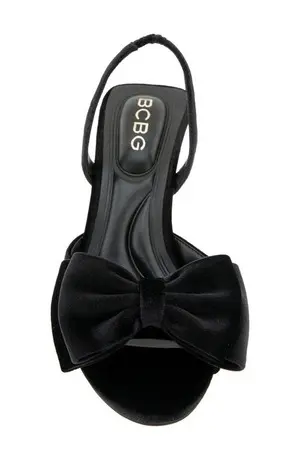 Bcbgmaxazria Song Slingback Sandal - Black