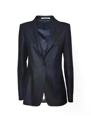Tagliatore Parisian Peak-lapel Single-breasted Blazer - Blue