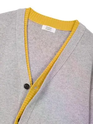 STUDIO TOMBOY Layered-style Cardigan - Grey