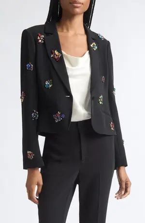Cinq À Sept Le Petit Karlie Crown Jewel Blazer