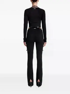 SRVC STUDIO Nocturne Cutout-detail Trousers