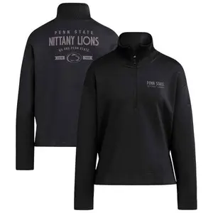 Adidas Penn State Nittany Lions Soft Lux Quarter-zip Top