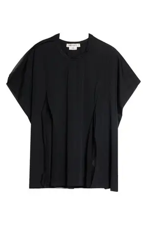 Comme Des Garçons Pleated Tricot T-shirt